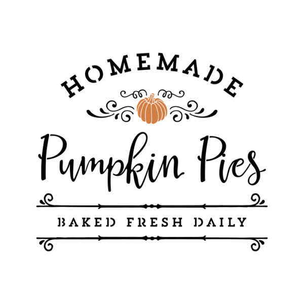 Homemade Pumpkin Pies SVG Files - Mountain Modern Life Membership